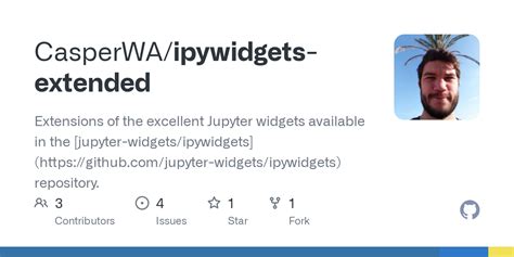 GitHub CasperWA Ipywidgets Extended Extensions Of The Excellent Jupyter Widgets Available In