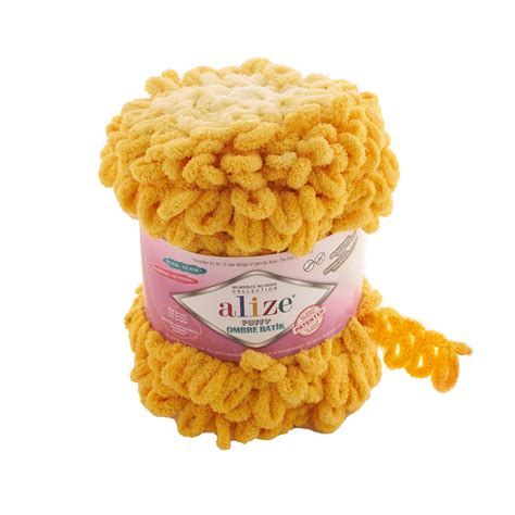 Пряжа Ализе Пуффи Омбре Батик Alize Puffy Ombre Batik 7417 | Babypled.ru