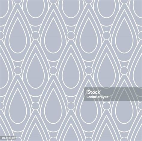 Seamless Pattern Abstract Decorative Texture Stock Illustration