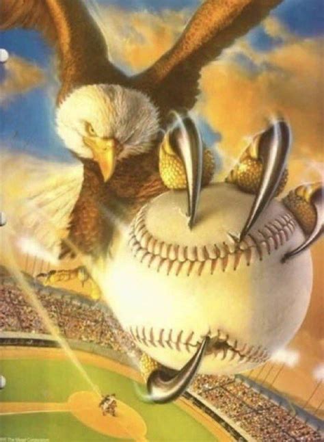 Bald Eagle Catching Baseball Blank Template Imgflip