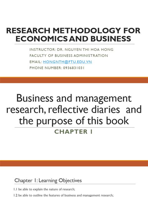 Chapter 1 Research Methodology Pdf