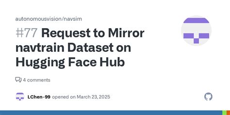 Request To Mirror Navtrain Dataset On Hugging Face Hub Issue Autonomousvision Navsim