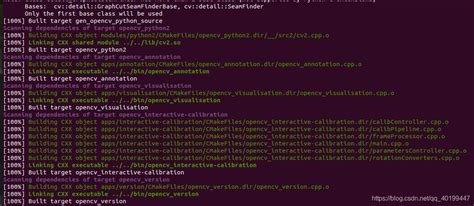 Linux编译opencv 报错 usr bin ld cannot find lopencv shape opencv info 报错 CSDN博客