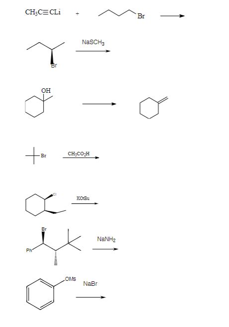 Solved Complete the following reactions by filling in the | Chegg.com