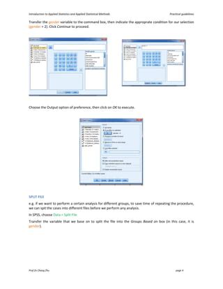 Lecture 1 Practical Guidelines Assignment PDF