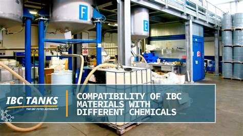 Compatibility Of Ibc Materials With Different Chemicals
