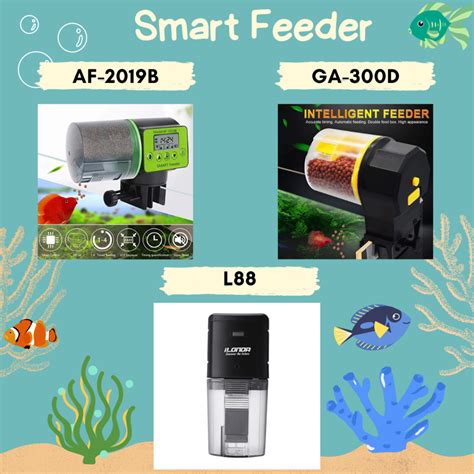 Jual Smart Feeder Automatic Alat Pemberi Makan Ikan Otomatis Food Shopee Indonesia