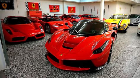 David Lees 50 Million Worth Ferrari Collection Throttlextreme