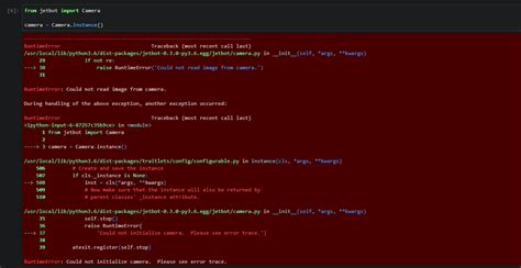 Not Connecting To Camera Issue NVIDIA AI IOT Jetbot GitHub