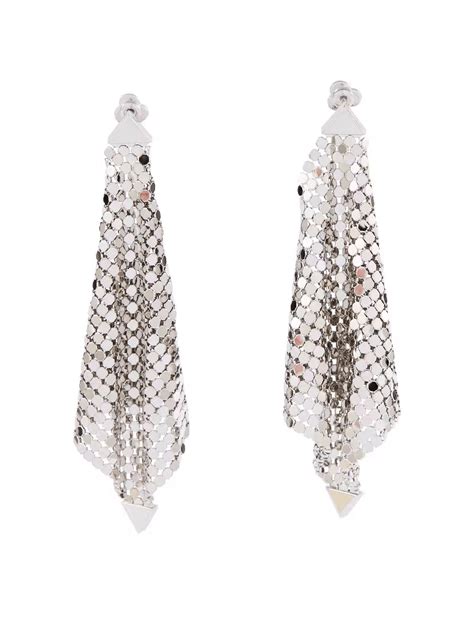 Lusen Triangle Tassel Earrings Mew Mews