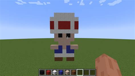 Creando A Toad Small En Minecraft Pixel Art Youtube