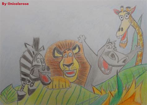 Madagascar Melman And Gloria