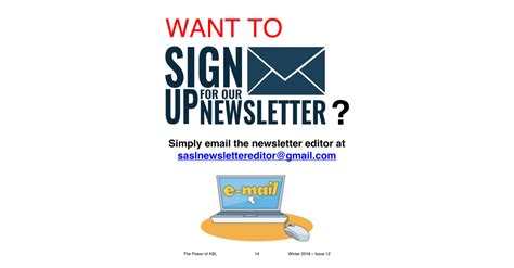 Sasl Newsletter Winter 2018 Issue Issue 12 Winter 2018 Page 14