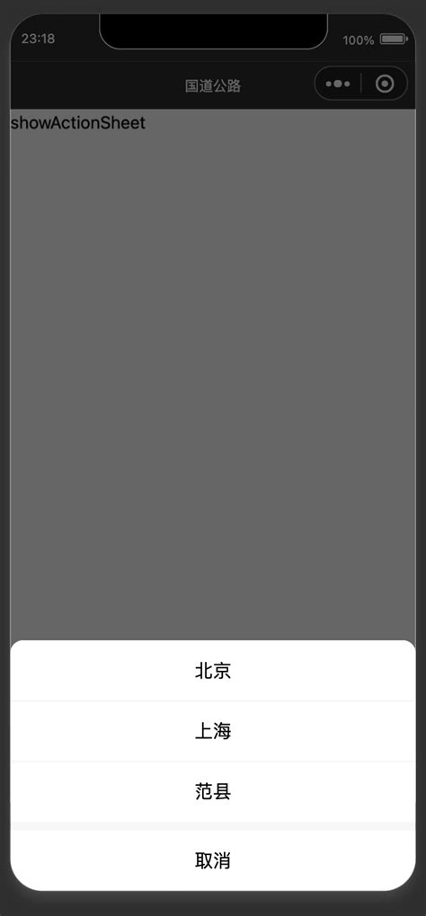 微信小程序showLoadingshowModalshowActionSheet网络request上传文件uploadFile配置tabBar url管理camera组件