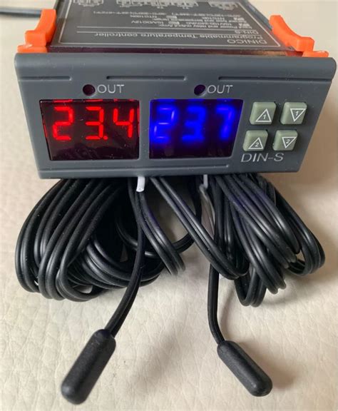 solar differential temperature controller t2 t1 thermostat