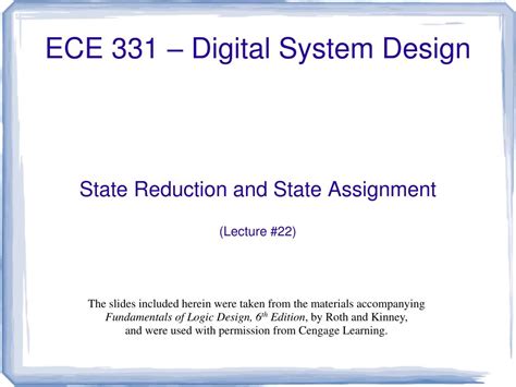 Ppt Ece 331 Digital System Design Powerpoint Presentation Free Download Id1805108