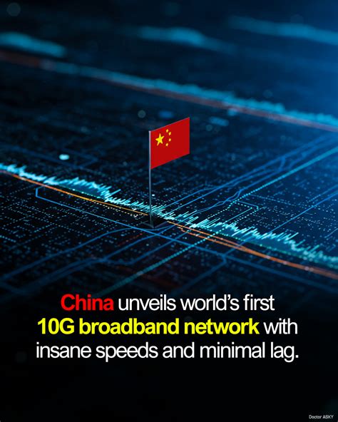 Doctor China Unveils Worlds First 10g Broadband Network With Insane Speeds And Minimal Lag