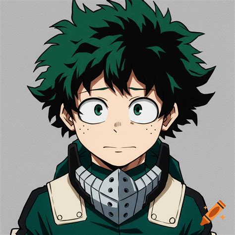 Izuku Midoriya 25 Year Old Anime Character On Craiyon