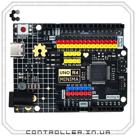 Микроконтроллер Arduino Uno R4 Minima Китай Id2128161418 цена 874 ₴ купить на Promua