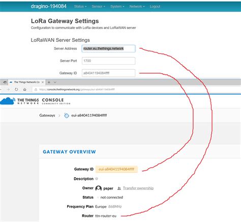 Connecting Dragino Lg01 Gateway Page 2 Obsolete Scpf The Things