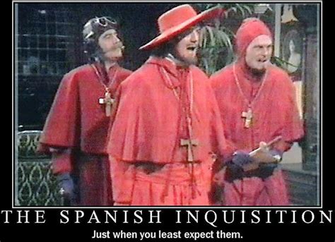 Monty Python Nobody Expects The Spanish Inquisition Monty Python