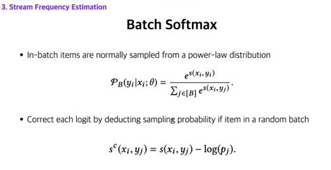 Sampling Bias Corrected Neural Modeling For Large Corpus Item Recommendations