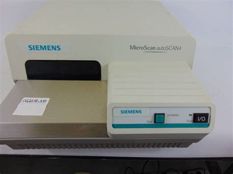 Siemens Microscan Autoscan4 Microbial Identification Analyzer