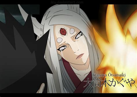 Kaguya Otsutsuki Anime Naruto By Ikiy On Deviantart