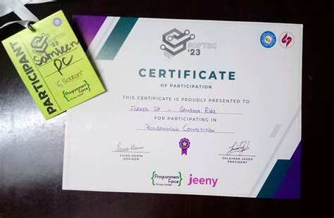 Samreen Riaz On Linkedin Softec23 Programming