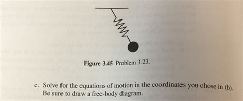 Solved 323 Consider The Simple Planar Pendulum Discussed At