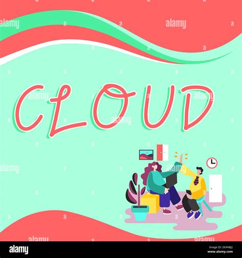 text sign showing cloud concept meaning running workloads remotely