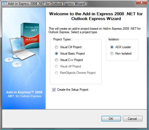 Project Templates To Create Plug Ins For Outlook Express Windows Mail