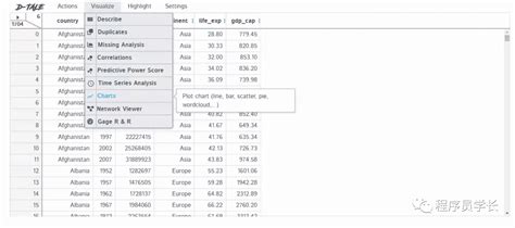 Python Dtale库交互式数据探索分析和可视化界面python脚本之家