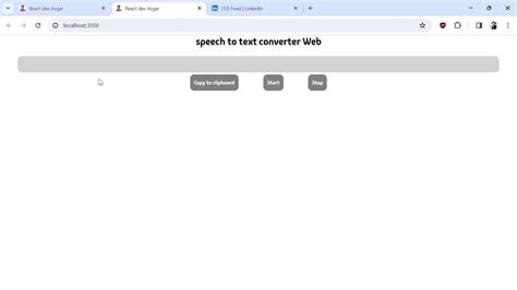 Reactjs Webdevelopment Speechtotext Responsivedesign