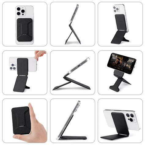 Magnetic Kickstand Wallet With Stand Phone Card Holder Case For Magsafe