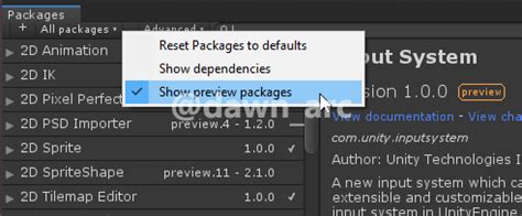 Unity Input Controller Notes