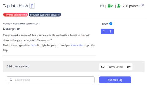 picoctf 2025 tap into hash