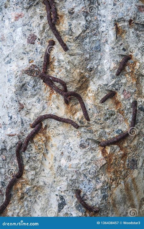 Concrete With Rust Background And Texture Of Concrete Stock Image Image Of Wall Aged
