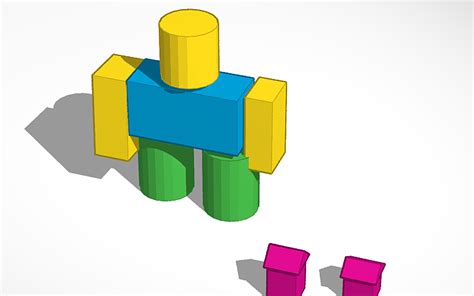 3d Design Roblox Noob For 3d Printing Tinkercad
