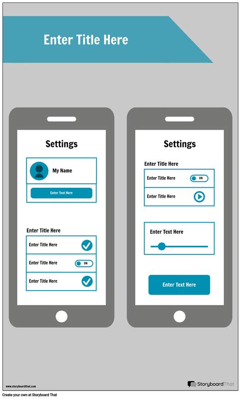 Mobile Wireframe Storyboard Por Wireframe Template Maker
