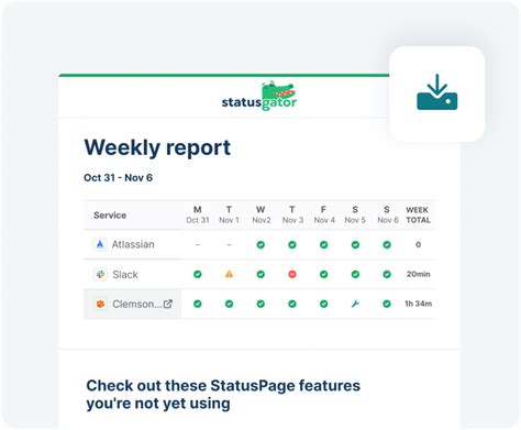 saas status page statusgator