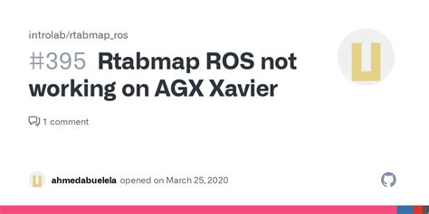 rtabmap ros not working on agx xavier · issue 395 · introlab rtabmap