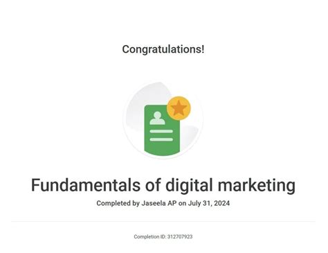 Jaseela Ap On Linkedin Digitalmarketing Certification Fundamentalsofdigitalmarketing