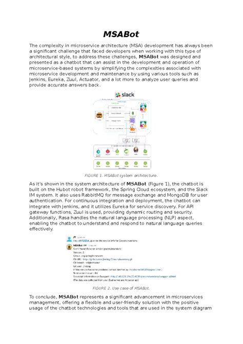 Msabot Literature Review Msabot The Complexity In Microservice Architecture Msa Development