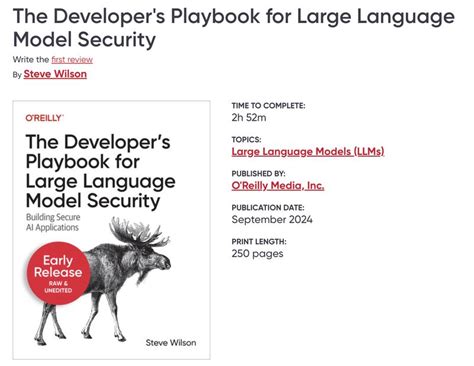 Owasp Owasptop10 Llm Largelanguagemodels Llmsecurity Steve