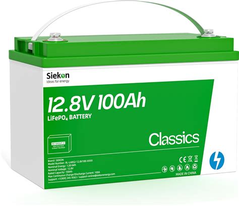 Siekon Lithium Lifepo4 Deep Cycle Battery Low Temp