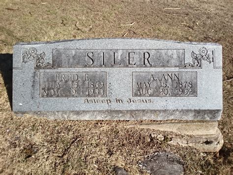Fred Eugene Siler 1869 1953 Find A Grave Memorial
