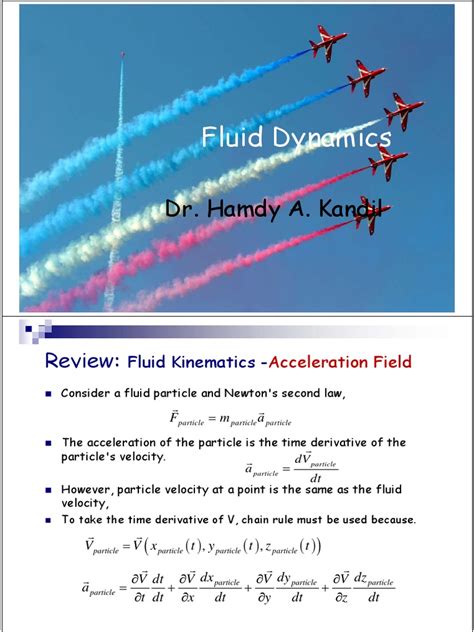 Fluid Dynamics Lecture At Maryjane Hartley Blog