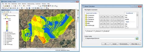 Análisis Ráster Mediante álgebra De Mapas
