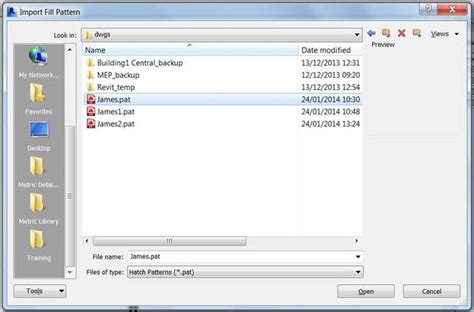 Adding A Custom Hatch Pattern To Revit Hatch Pattern Pattern Custom